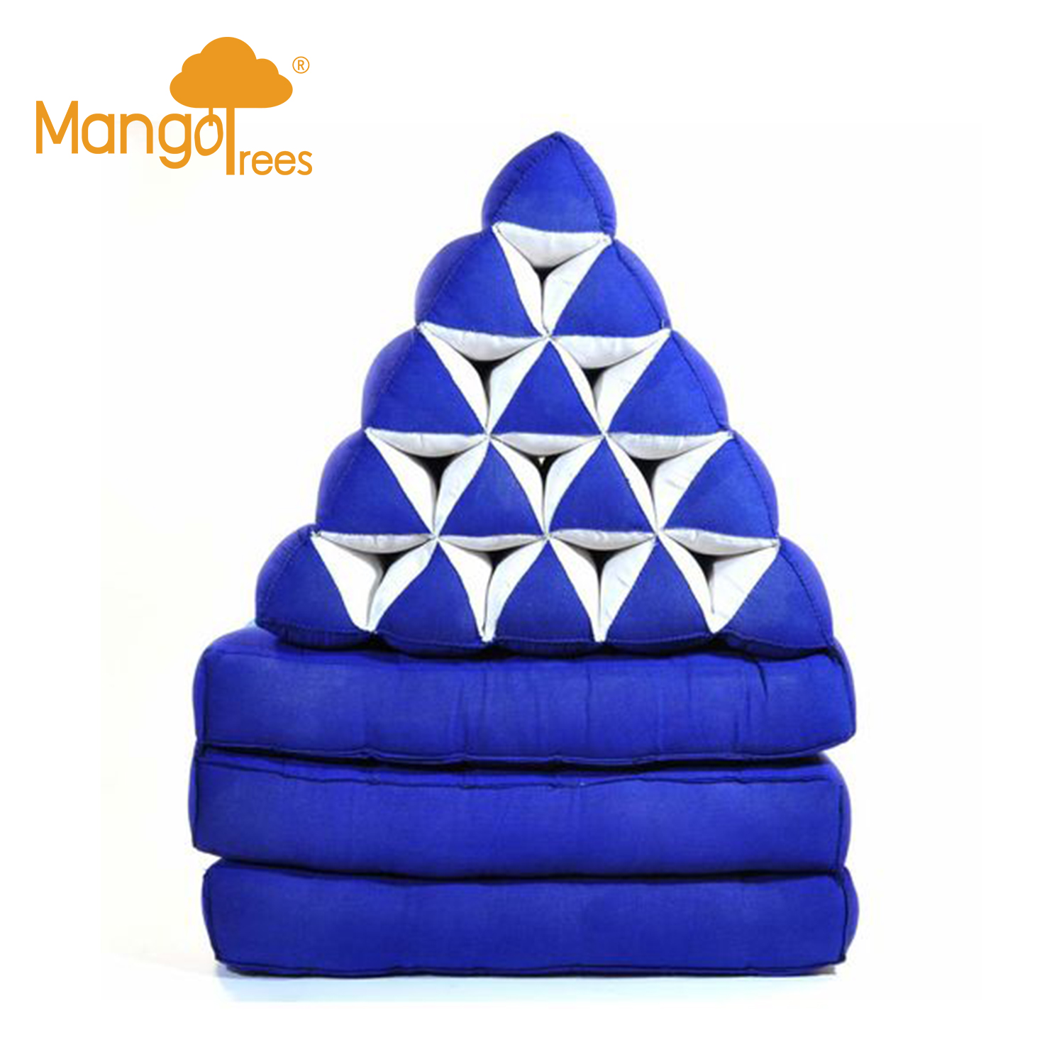 [MANGO TREES] JUMBO Thai Triangle Pillow Daybed Mattress Kapok Filled ...