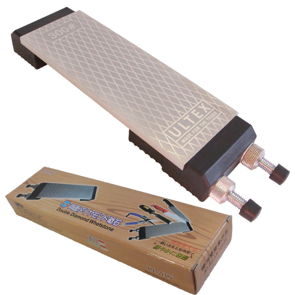 DMDTOOLS ULTEX 8" Double Sided Diamond Sharpener 300-1000