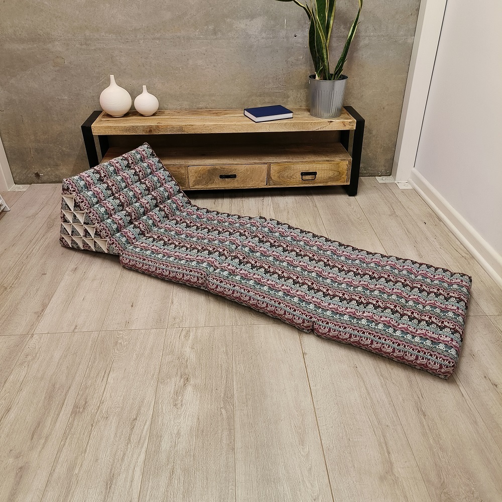 [MANGO TREES] JUMBO Thai Triangle Pillow Daybed Mattress Kapok Filled ...