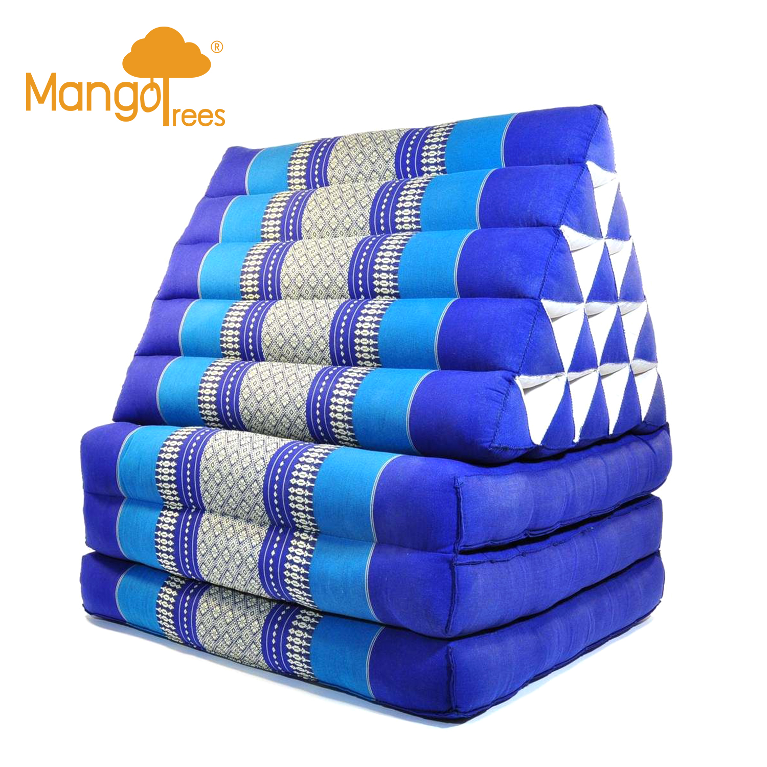 [MANGO TREES] JUMBO Thai Triangle Pillow Daybed Mattress Kapok Filled ...