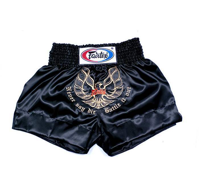 New FAIRTEX-Black Phoenix Muay Thai Boxing Shorts Pants (BS0642)