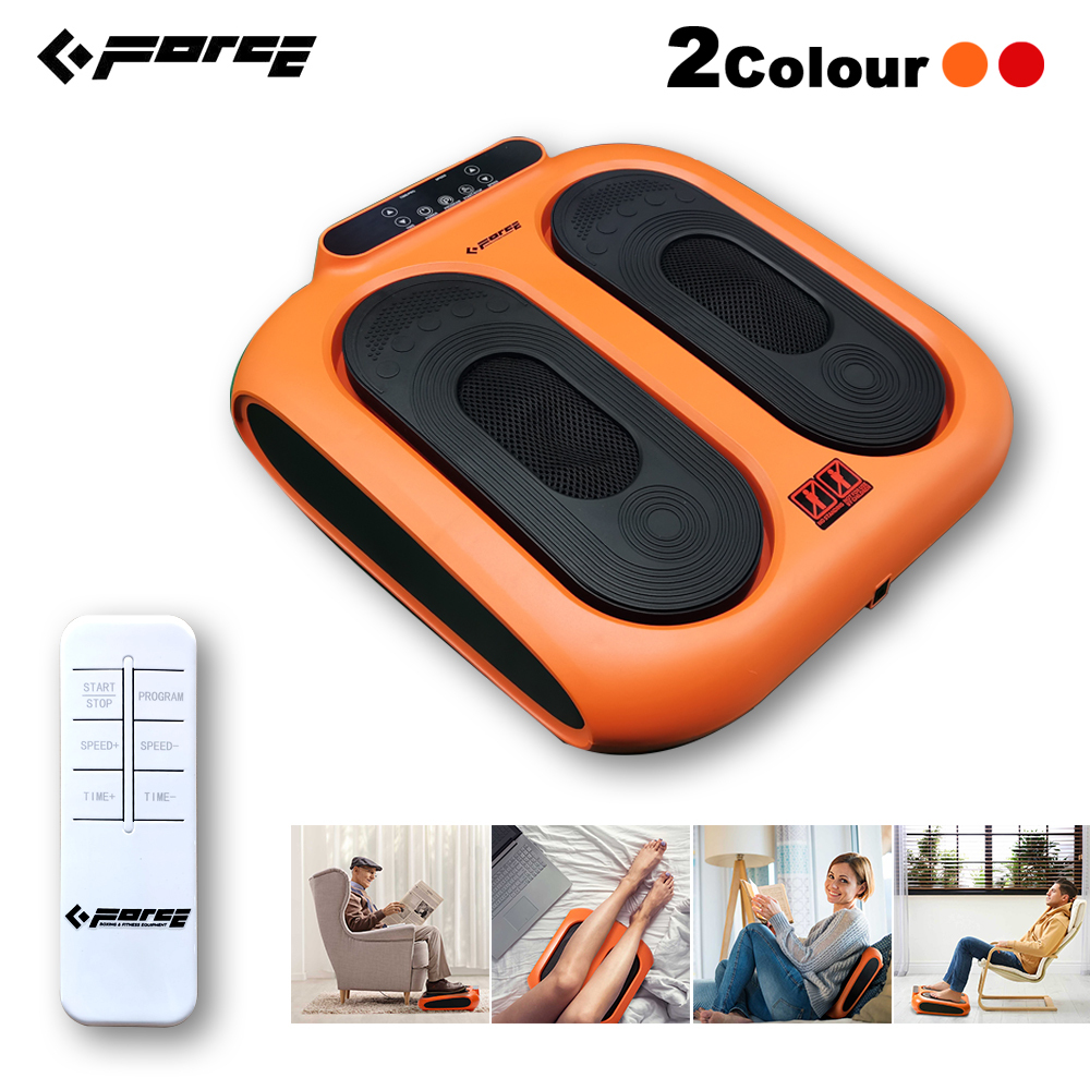 Remote Control Vibration Foot Legs Back Massager Circulation Trainer ...