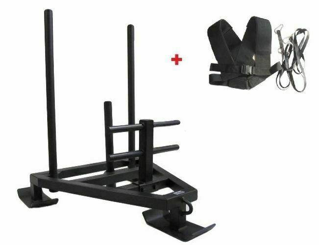 MORGAN V2 Prowler Sled + H-Harness for Cross Fitness Exercise
