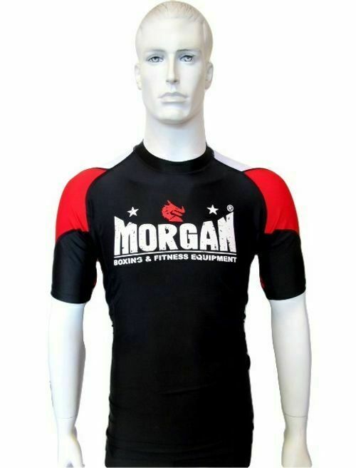 MORGAN Compression Wear Mens Sports Shirt - Short Sleeve
