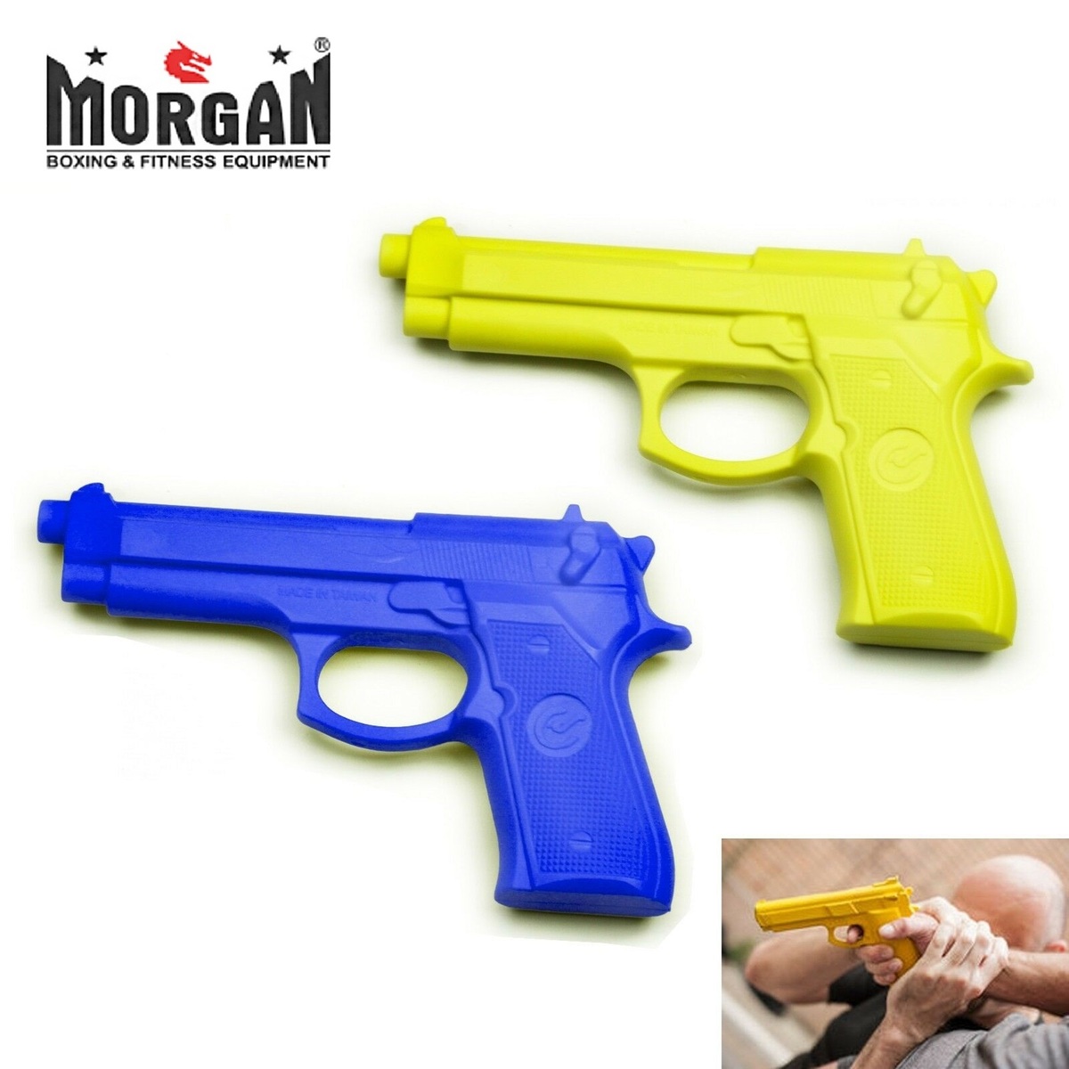 MORGAN Martial Arts Training Weapon Plastic Training Gun