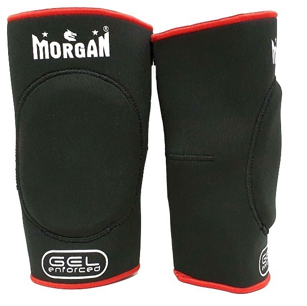 MORGAN Knee Guard MMA UFC Fight Gel Enforced Neoprene (Pair)